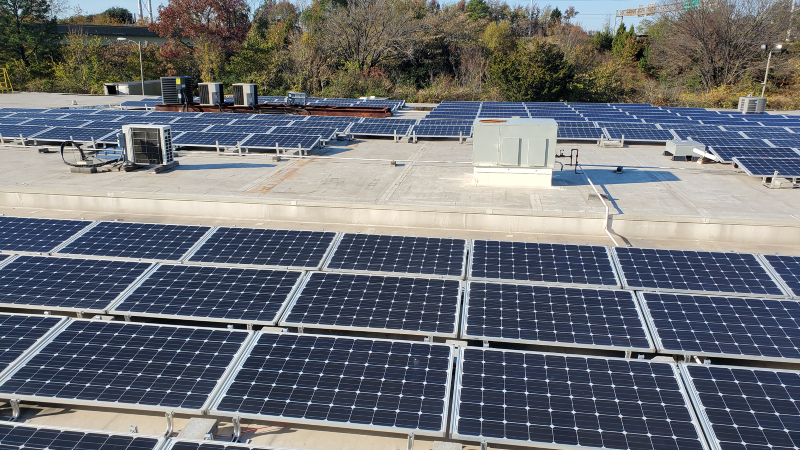 Solar Photovoltaic System—Corporate Headquarters | Bay Electric Co.